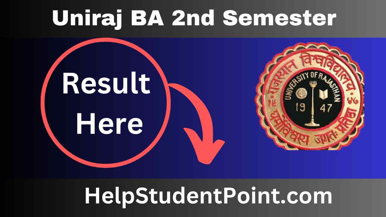Uniraj BA 2nd Semester Admit Card 2025 Download Now - Rajasthan ...
